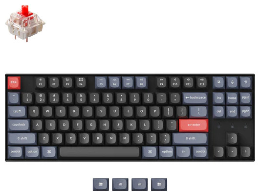 Keychron K8 Pro QMK/VIA Wireless Mechanical Keyboard - Fully Assembled ...