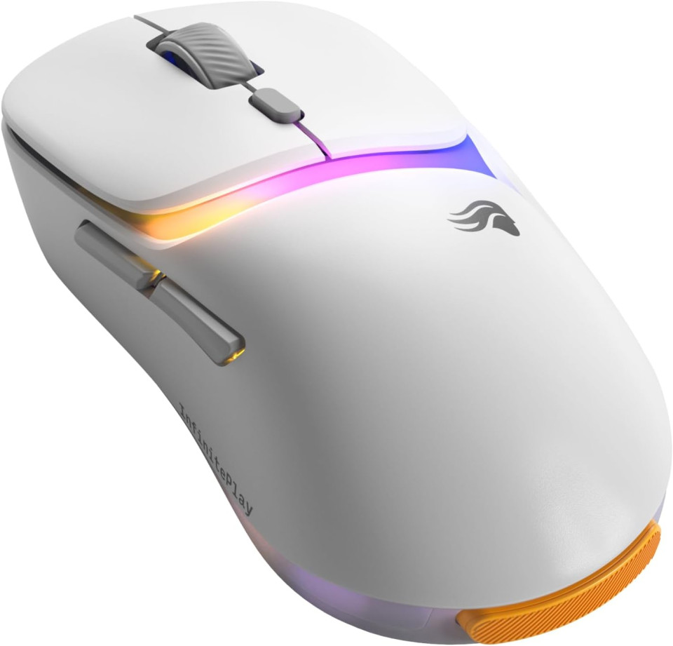 Glorious Model D 3 Wireless Ultralight RGB Ergonomic Gaming Mouse GLO ...
