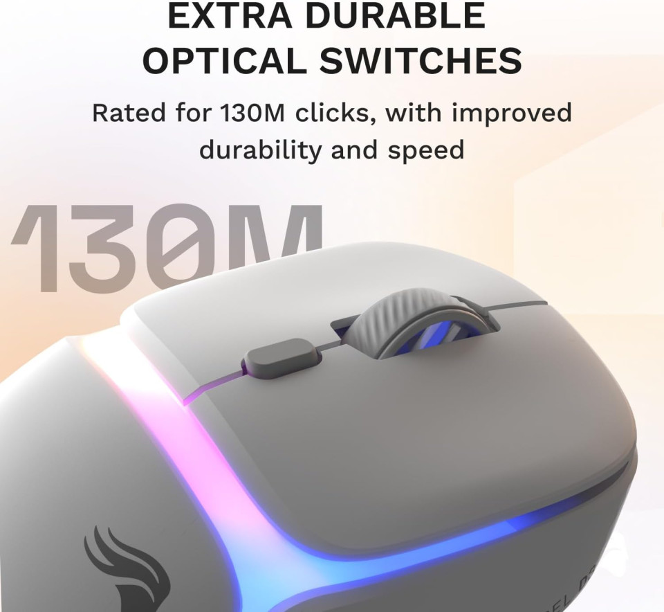 Glorious Model D 3 Wireless Ultralight RGB Ergonomic Gaming Mouse GLO ...